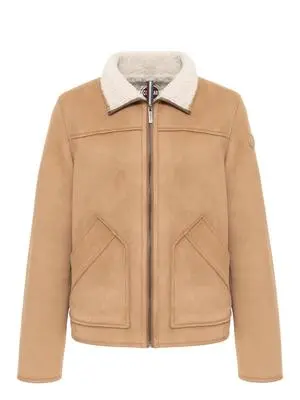 COLMAR Sherpa Collar Zip Jacket - Marrakech-white