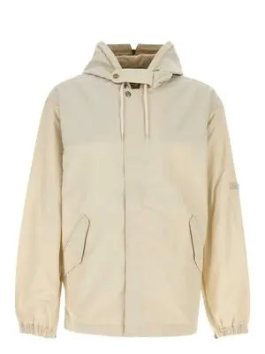 Nanamica 100% Nylon Zip-up Jacket With Hood - White