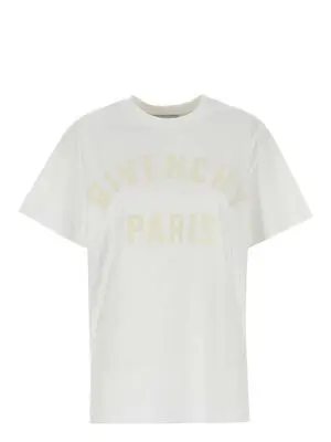 GIVENCHY GIVENCHY Oversize Cotton T-Shirt With Graphic Detail