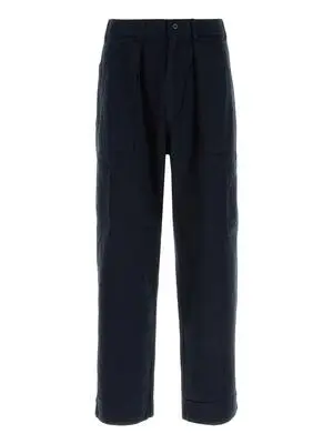Nanamica Twill Cargo Pants With Silk Lining - Blue