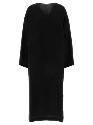 THE ROW Heloise Crepe Dress - Black