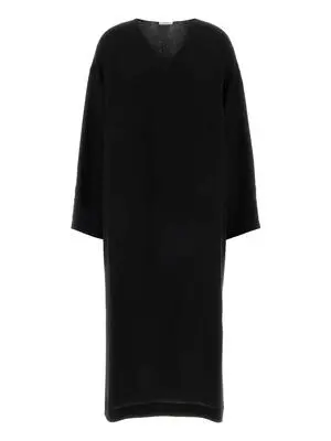 THE ROW Heloise Crepe Dress - Black
