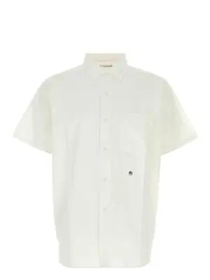 Nanamica Oversized Cotton-polyester Shirt - White