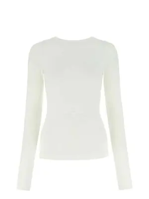 Givenchy Stretch Nylon Long Sleeve Top - White