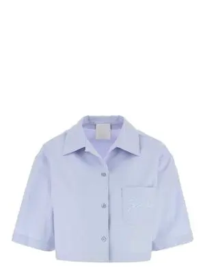 Givenchy GIVENCHY Cotton Shirt Light Blue