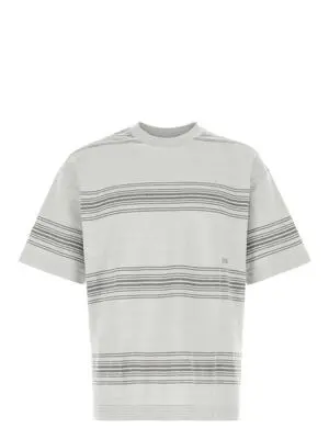 Nanamica Embroidered Cotton-blend T-shirt - Stripped