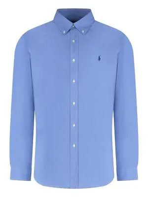 Polo Ralph Lauren Stretch Poplin Shirt - Light Blue
