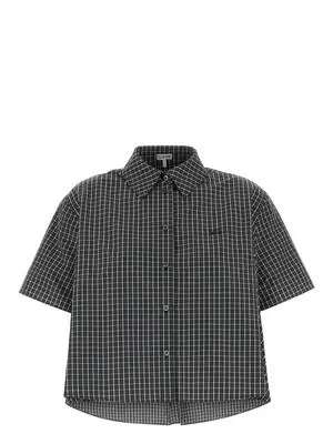 Loewe LOEWE Embroidered Jacquard Shirt Checked