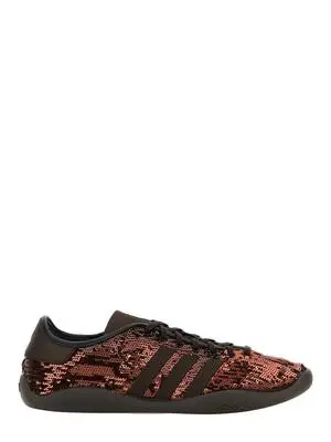 ADIDAS ADIDAS Embellished Sequined Fabric Low Top Sneakers