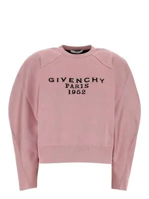 Givenchy GIVENCHY Knit Sweater With Graphic Print Pink