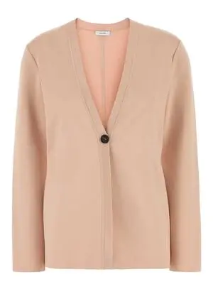 FERRAGAMO Stretch Viscose-blend Cardigan - Pink