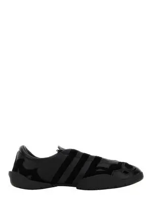Y-3 YOHJI YAMAMOTO ADIDAS Y-3 Yamamoto Y-style Leather Sneaker - Black