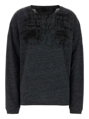 MAISON MARGIELA Maison Margiela Slate Cotton T-Shirt