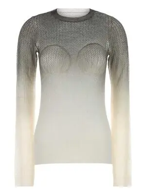MAISON MARGIELA Multicolor Wool-blend Knit Sweater - Multicoloured