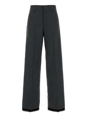 MAISON MARGIELA MAISON MARGIELA Wool-Blend Lined Trousers Grey
