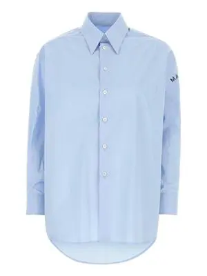 MAISON MARGIELA MM6 Maison Margiela Cotton Poplin Button-Front Shirt