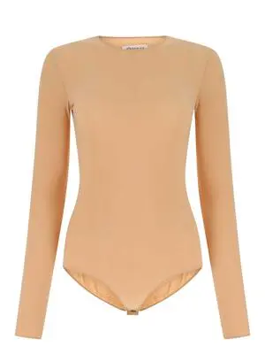 MAISON MARGIELA MAISON MARGIELA Second-Skin Stretch Nylon Bodysuit Pink