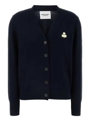 Isabel Marant Étoile Karina V-neck Cardigan - Blue