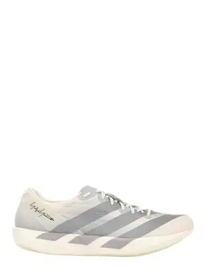 Y-3 YOHJI YAMAMOTO ADIDAS Y-3 Yamamoto Adios Fabric Sneakers - Grey
