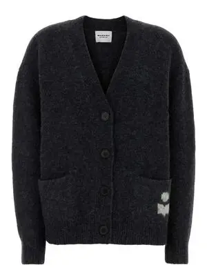 Isabel Marant Étoile ISABEL MARANT ETOILE Deborah Alpaca-Blend Cardigan Grey