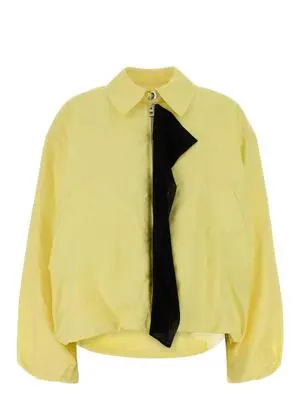 Loewe Lightweight Polyester Jacket With Contrast Detail - Yellow