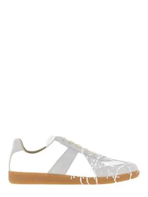 MAISON MARGIELA MAISON MARGIELA Two-Tone Leather Replica Sneaker Multicoloured