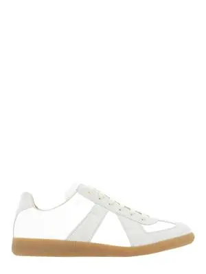 MAISON MARGIELA MAISON MARGIELA Replica Calf Leather Low Top Sneakers Multicoloured