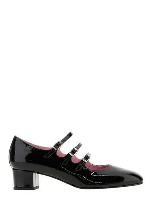 CAREL Kina Leather Pumps - Black