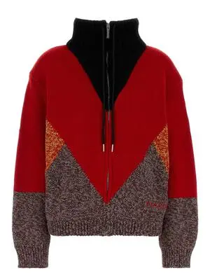 Marni Wool-blend Cardigan - Multicoloured