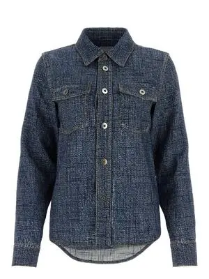 BOTTEGA VENETA BOTTEGA VENETA Printed Viscose-Silk Blend Shirt