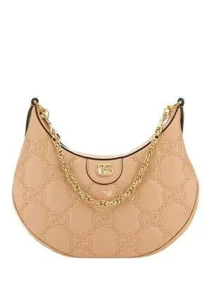 Gucci GUCCI Small GG Leather Handbag Pink