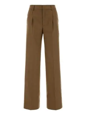 PT TORINO Lola Wool-blend Pants - Camel