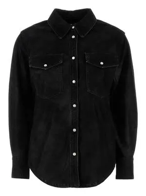 ISABEL MARANT ÉTOILE ISABEL MARANT ETOILE Faux Leather Shirt