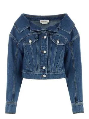 Alexander McQueen Denim Jacket - Blue