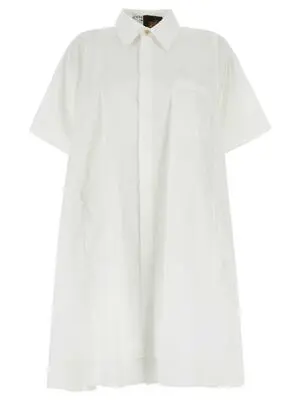 Loewe Poplin Shirt Dress - White