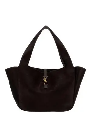 Saint Laurent SAINT LAURENT Mini Shopping Handbag Brown