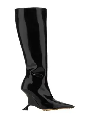 BOTTEGA VENETA BOTTEGA VENETA Leather Rocket Boots With 9 Cm Heel