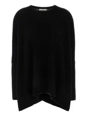 Co Cashmere Oversize Sweater - Black