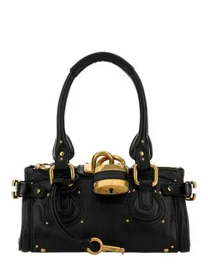 Chloé CHLOE Mini Paddington Handbag Black