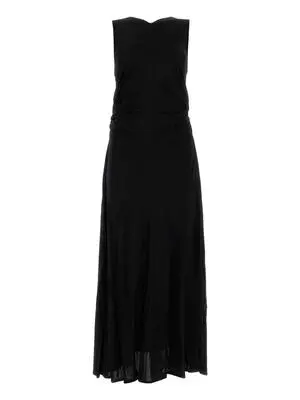 Bottega Veneta Long T-shirt Dress In Viscose - Black