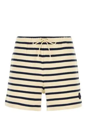 MONCLER MONCLER Striped Cotton Shorts