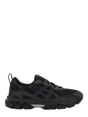 Asics Gel-nyc Mesh And Synthetic Leather Sneakers - Black