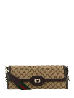 Gucci GUCCI Original GG Fabric Medium Shoulder Handbag Printed