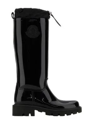Moncler Rubber Kick Stream Boots - Black