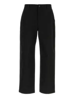 Gucci Tailored Cotton Trousers - Black