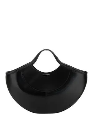 Alexander McQueen The Cove Shopping Handbag - Black