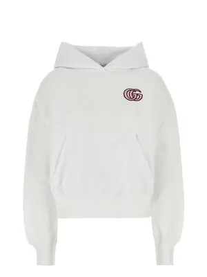 GUCCI GUCCI Cotton Hoodie With Monogram Detail
