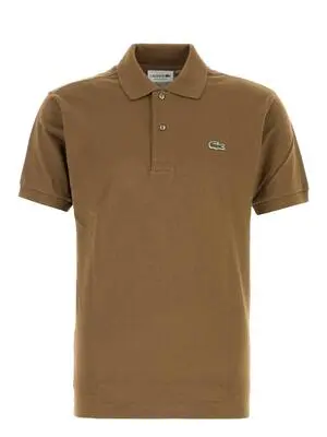 Lacoste Lacoste Piquet Polo Shirt Camel