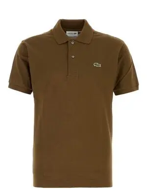 Lacoste Cotton Piqué Polo Shirt - Brown