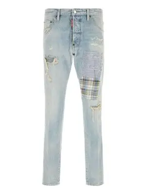 Dsquared2 Denim Teddy Jeans - Light Blue